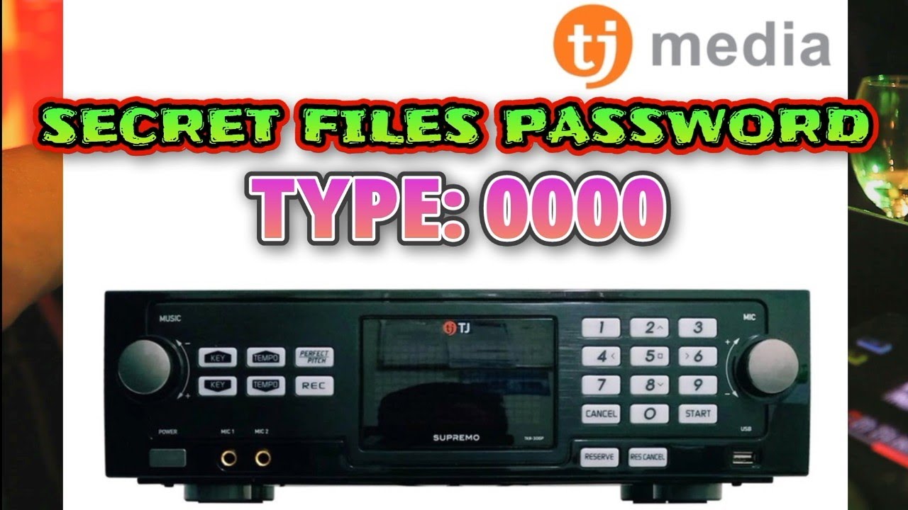 TJ Media Secret File Password | TJ Supremo & TJ Maestro etc. #share #tj ...