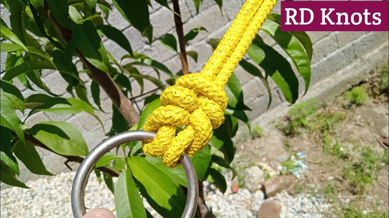 A Great Practical Knot Trick that is easy to tie! | RD Knots I - YouTube