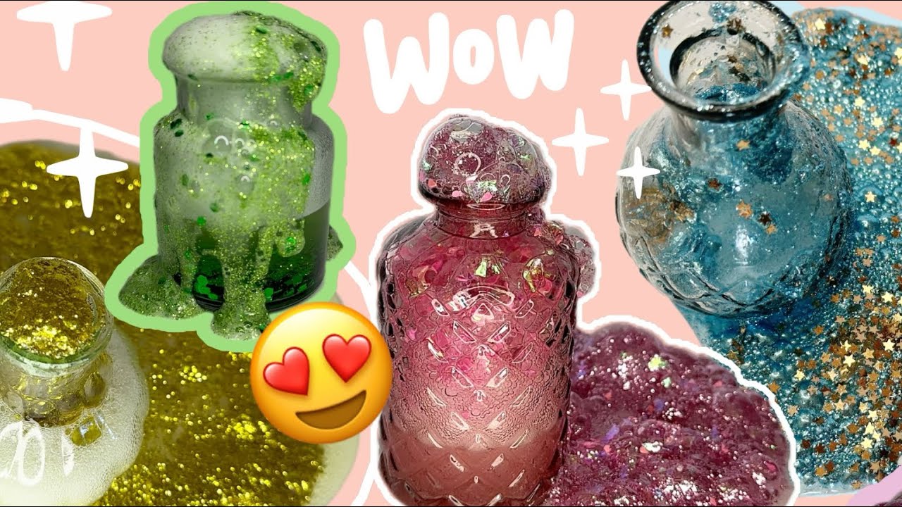 Explosive Glitter Potions! Mixing Up 4 Magical Colors ! - YouTube