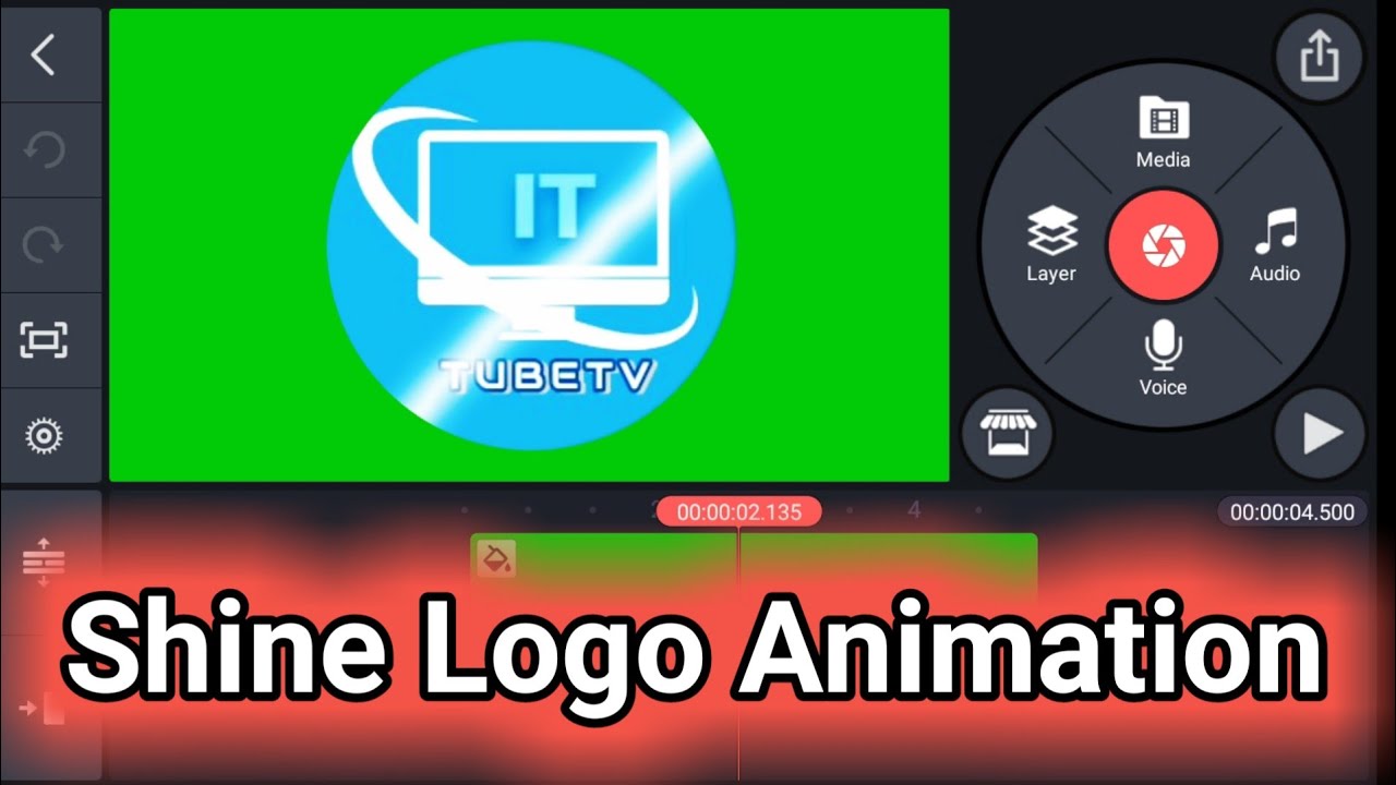 Shine Logo Animation | Light Swipe CC in kinemaster 2020 | shine ...