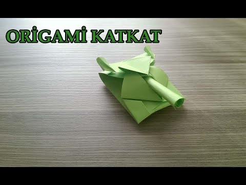 Kağıttan Tank Nasıl Yapılır
