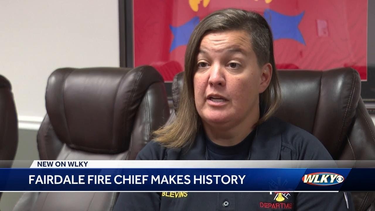 Fairdale Fire Department names female chief, the first ever in ...