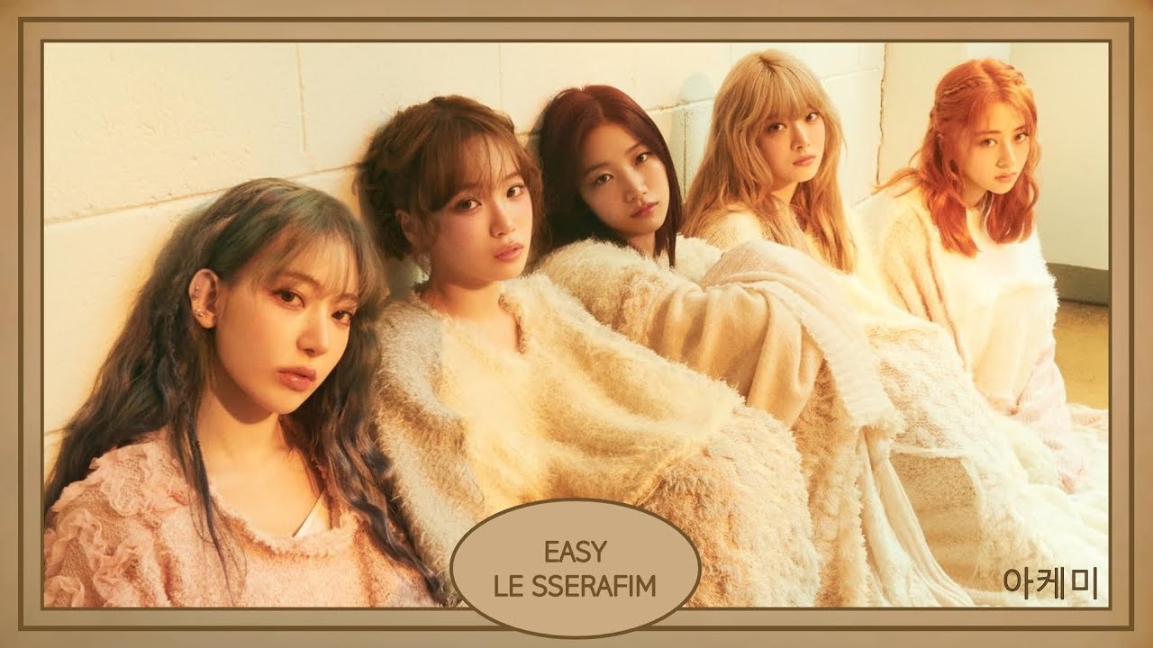 EASY - LE SSERAFIM (르세라핌) hangul lyrics 가사 - YouTube