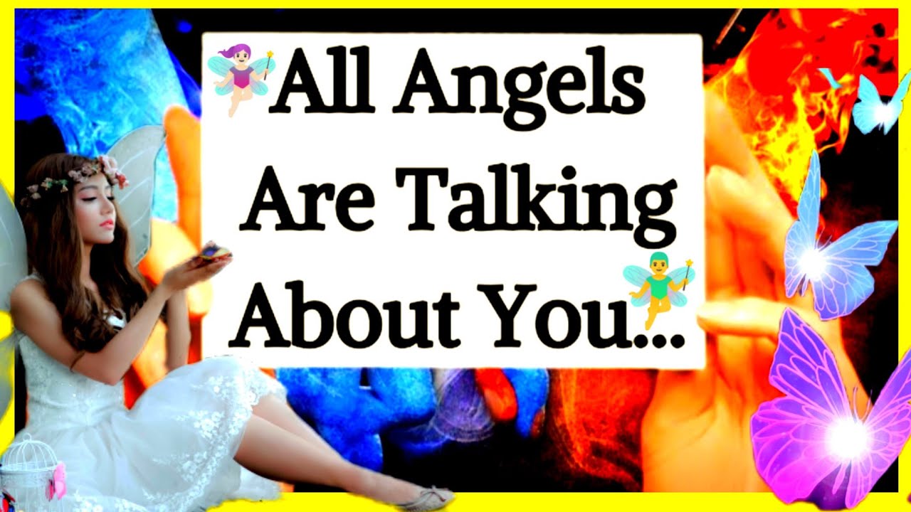 Angels are talking about you 🥳 god message for today god's message ...