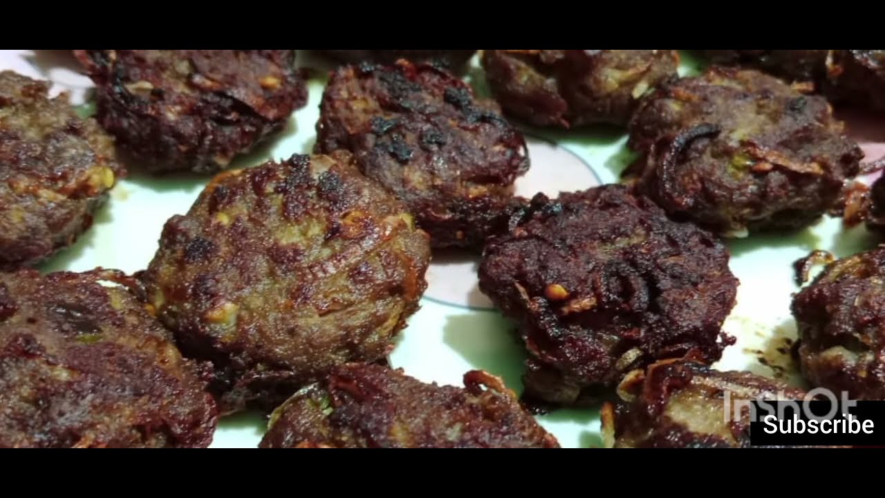 গরুর মাংসের টিকিয়া কাবাব রেসিপি । beef tikia recipe। beef tikia kabab ...