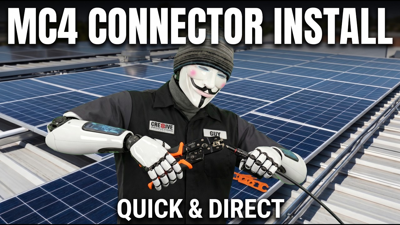 MC4 Connector Installation How To Install Connectors On 8, 10 AWG ...