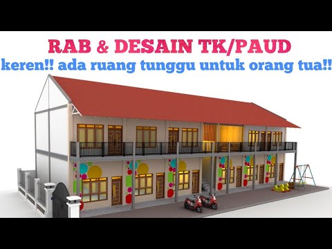 RAB BANGUN PAUD || DESAIN PAUD KEREN - YouTube