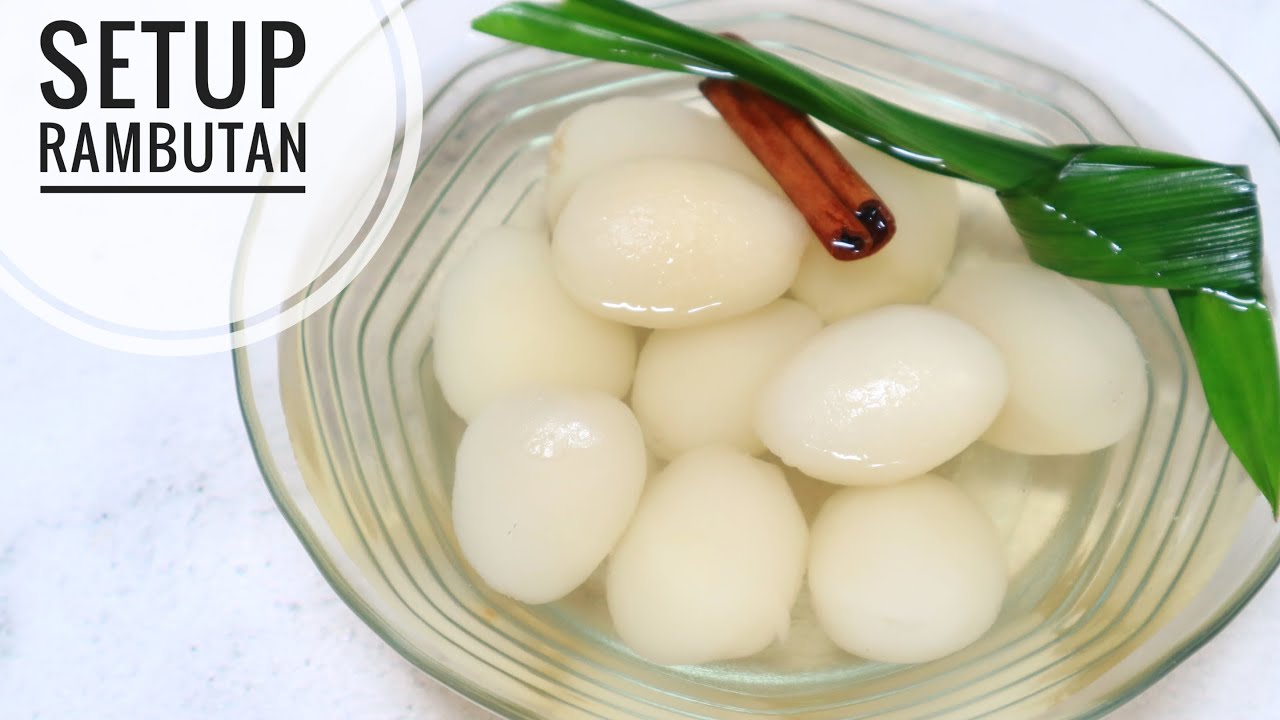 Cara Membuat Setup Rambutan - YouTube