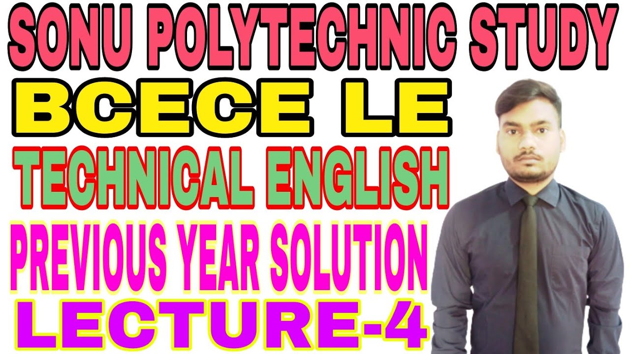 BCECE LE 2023 Technical English Total Previous Year Solution Full bcece-le-2023-technical-english-total-previous-year-solution-full