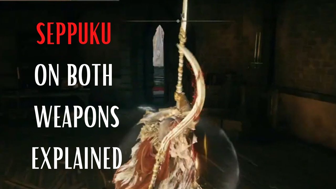 how to use seppuku on both weapons - YouTube