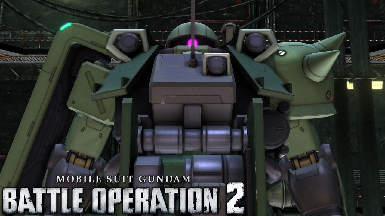 Mobile Suit Gundam Battle Operation 2 - Zaku II [Stutzer] (LV1) ALL ...