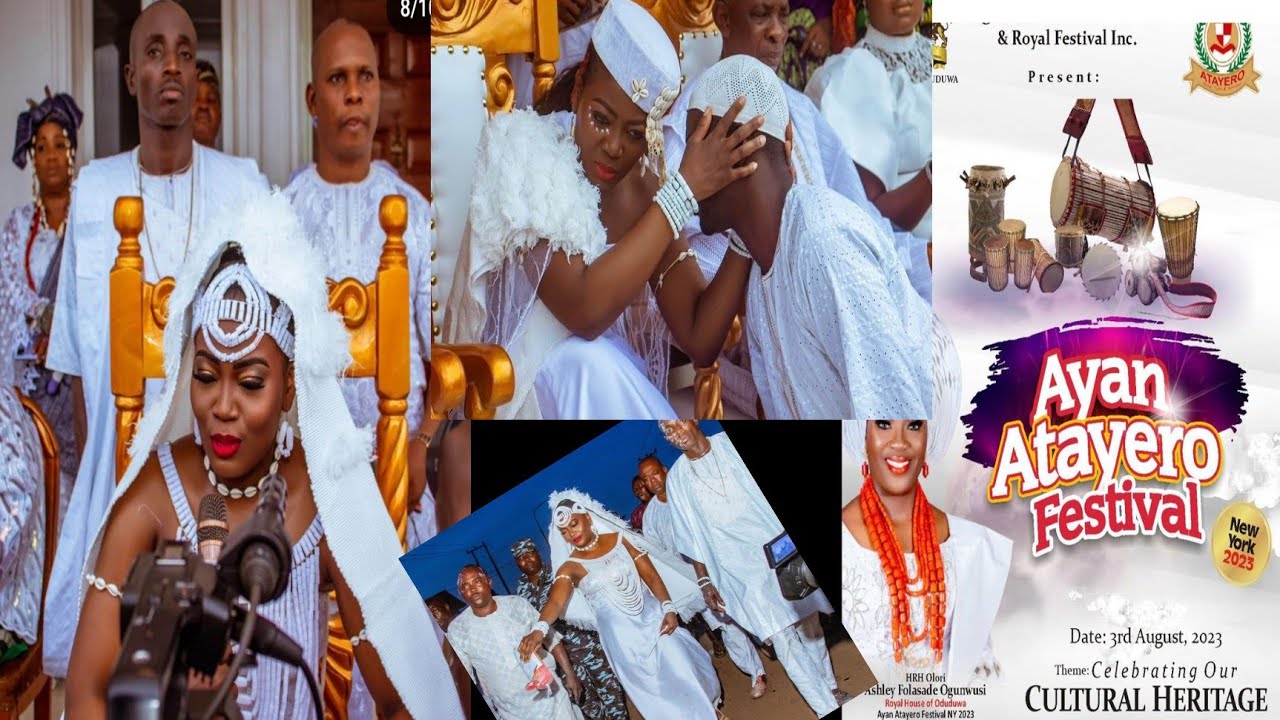 OONI OF IFE QUEEN ASHLEY OFFICIALLY ANNOUNCE THE AYAN ATAYERO FESTIVAL🛑 ...