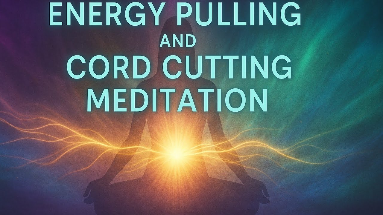 🧘‍♀️ Energy Pulling & Cord Cutting Guided Meditation | Cleanse Your ...