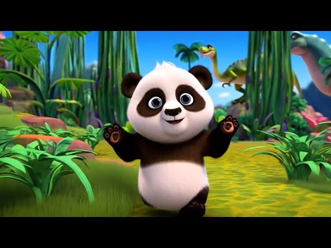 Baby Panda's Dinosaur Friend 2 Cocomelon, ChuChu TV Nursery Rhymes ...