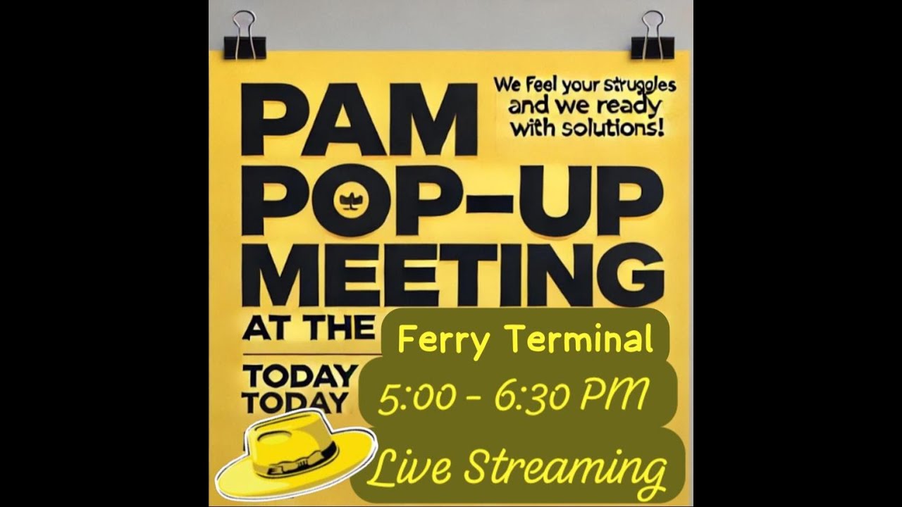 PAM POP-UP MEETING - YouTube