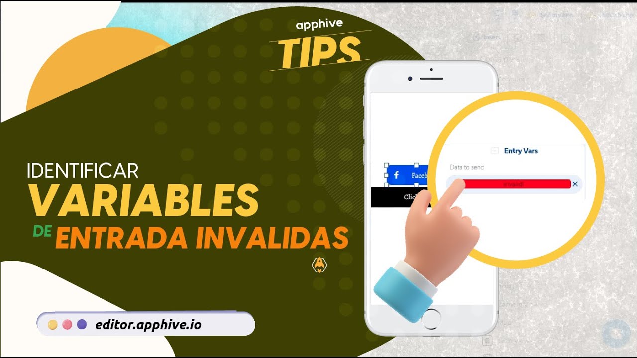 Identificar variables de entrada inválidas | APPHIVE TIP - YouTube