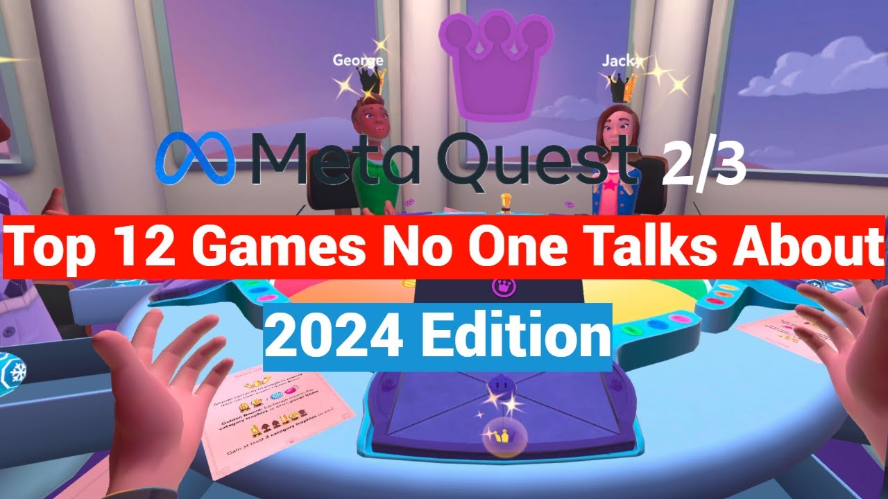 Top 12 Meta / Oculus Quest 2 + 3 + 3s Games No One Ever Talks About ...