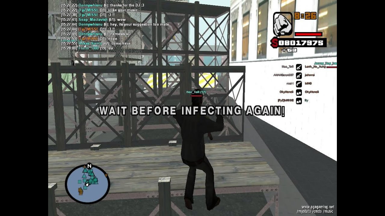 SAMP : Zombie Mode : My Skills - YouTube