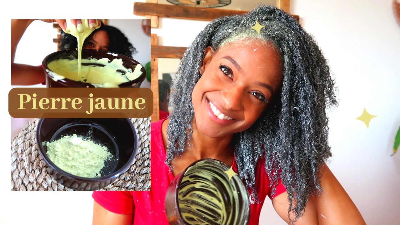 La pierre jaune: miracle contre les pellicules! Naturel - cheveux afro ...