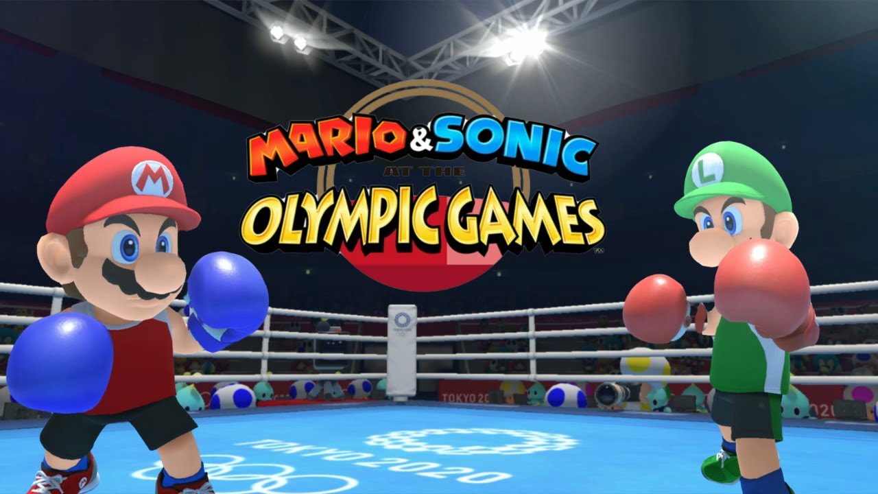 Mario & Sonic At The Olympic Games Tokyo 2020 Boxing Mario VS Luigi ...