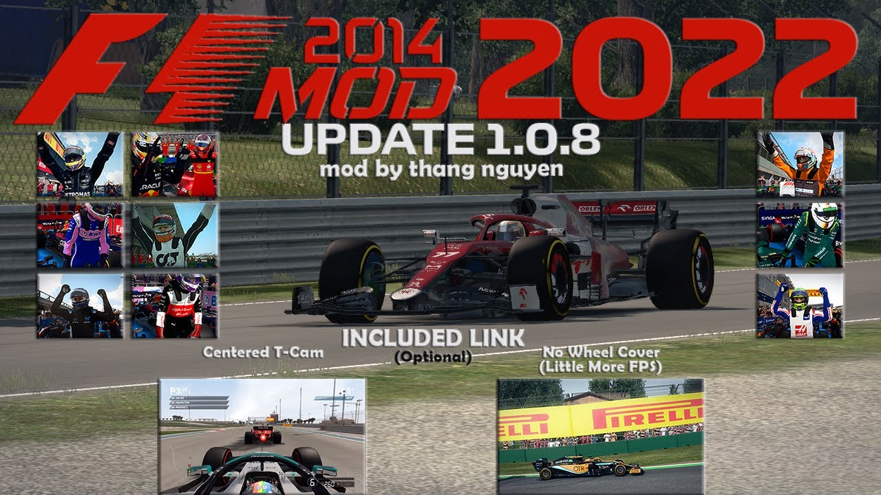 F1 2014 MOD 2022 Update 1.0.8 - YouTube