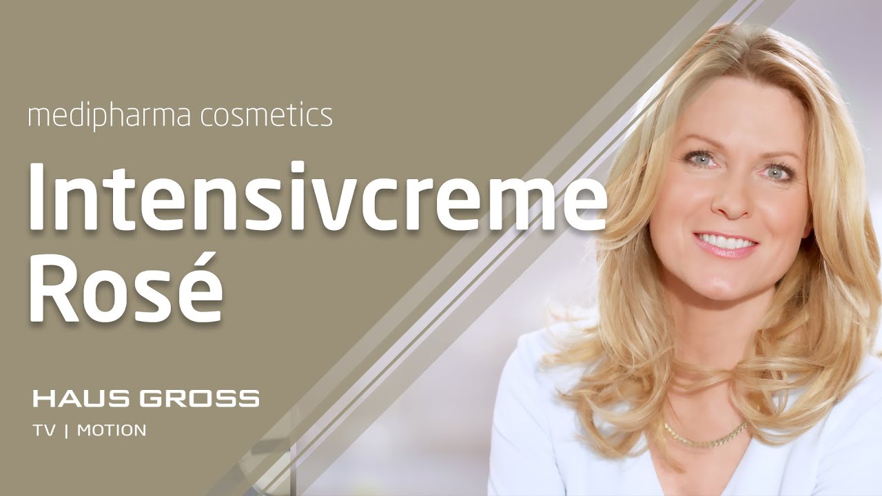 Olivenöl Intensivcreme Rosé 2018 - medipharma cosmetics - YouTube