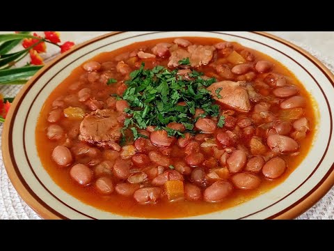 وصفة اللوبيا الحمراء اليابسة/ڨريني👌طايبة زبدة و ماتجيش كحلة وصفة سهلة و صحية مغذية و بنينة بزاف😋