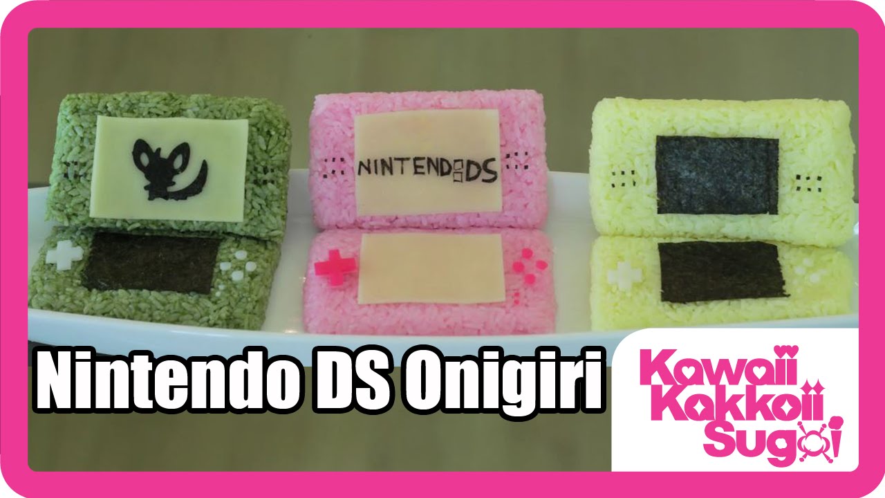 How To Make Nintendo DS Onigiri! - YouTube