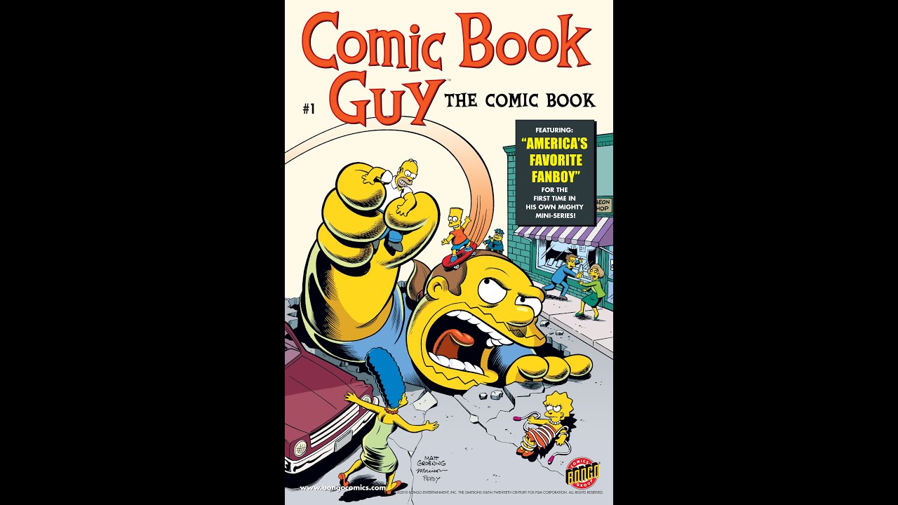 Comic Book Guy #1 - YouTube