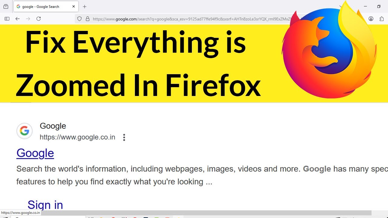 How to Fix Everything is Zoomed In in Firefox? - YouTube