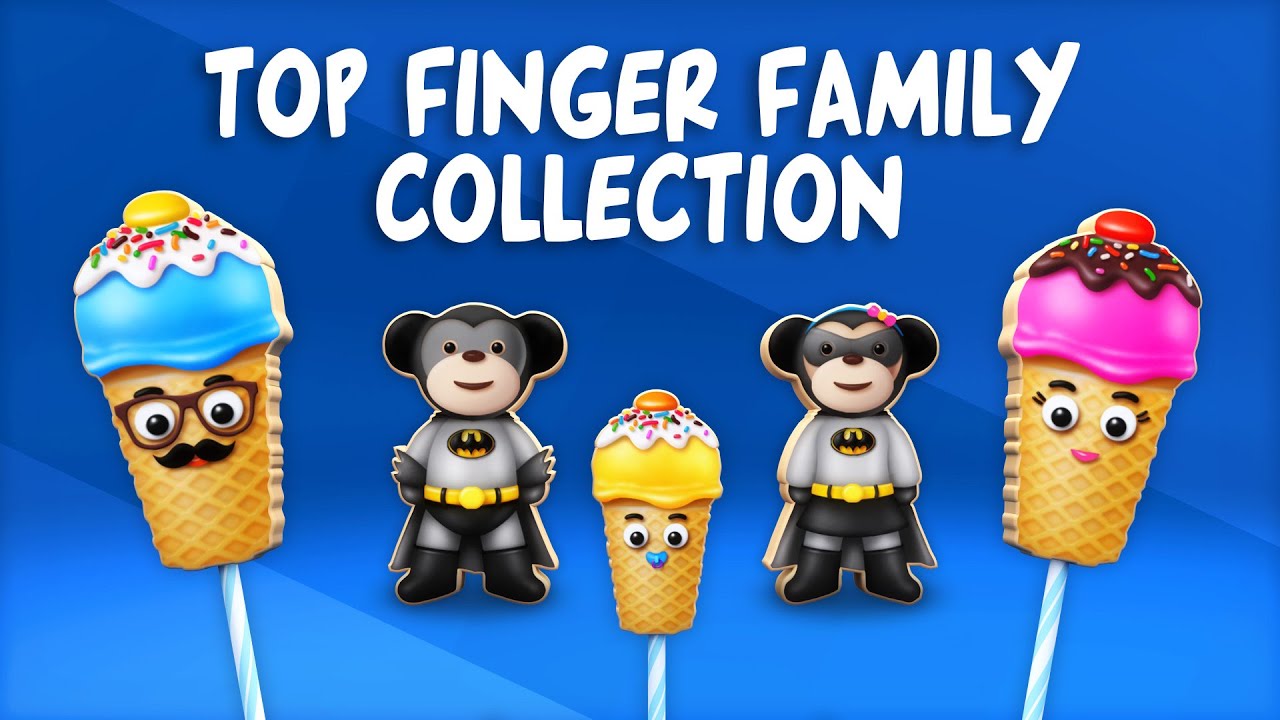 Top Finger Family Collection | Ice Cream Finger Family | Finger Family ...