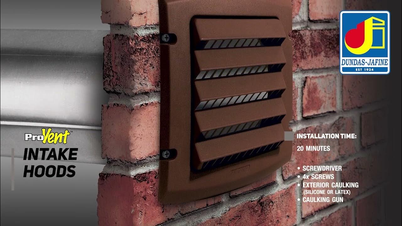 ProVent Intake Hood - Installation: Dundas Jafine - YouTube