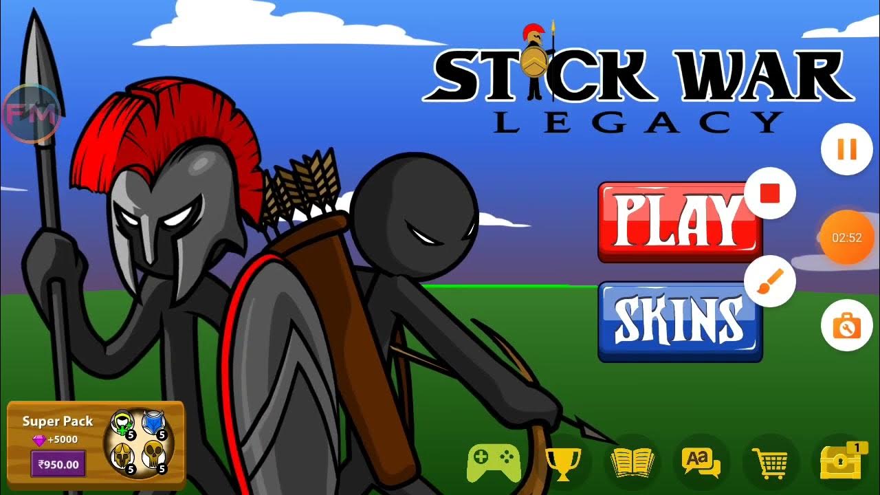 stick war legacy mods FM MOD menu - YouTube