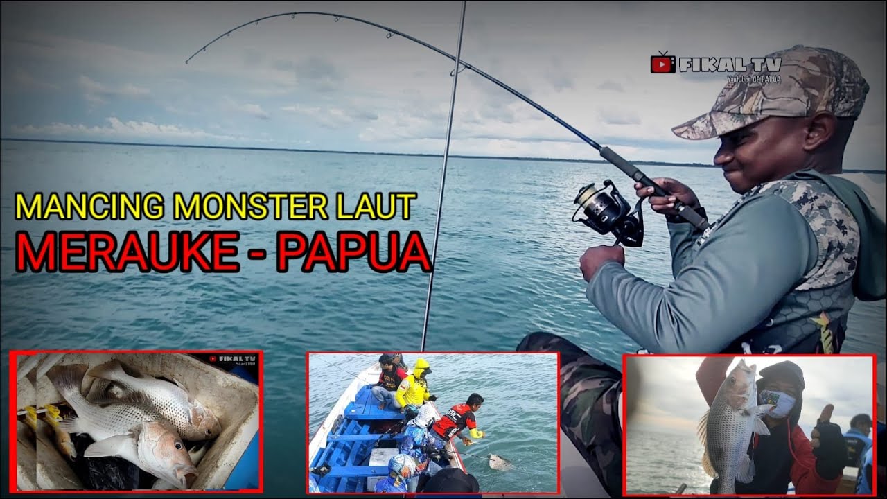 🔴DIJAMIN GAK MAU PULANG‼️ | MANCING MONSTER LAUT MERAUKE - YouTube