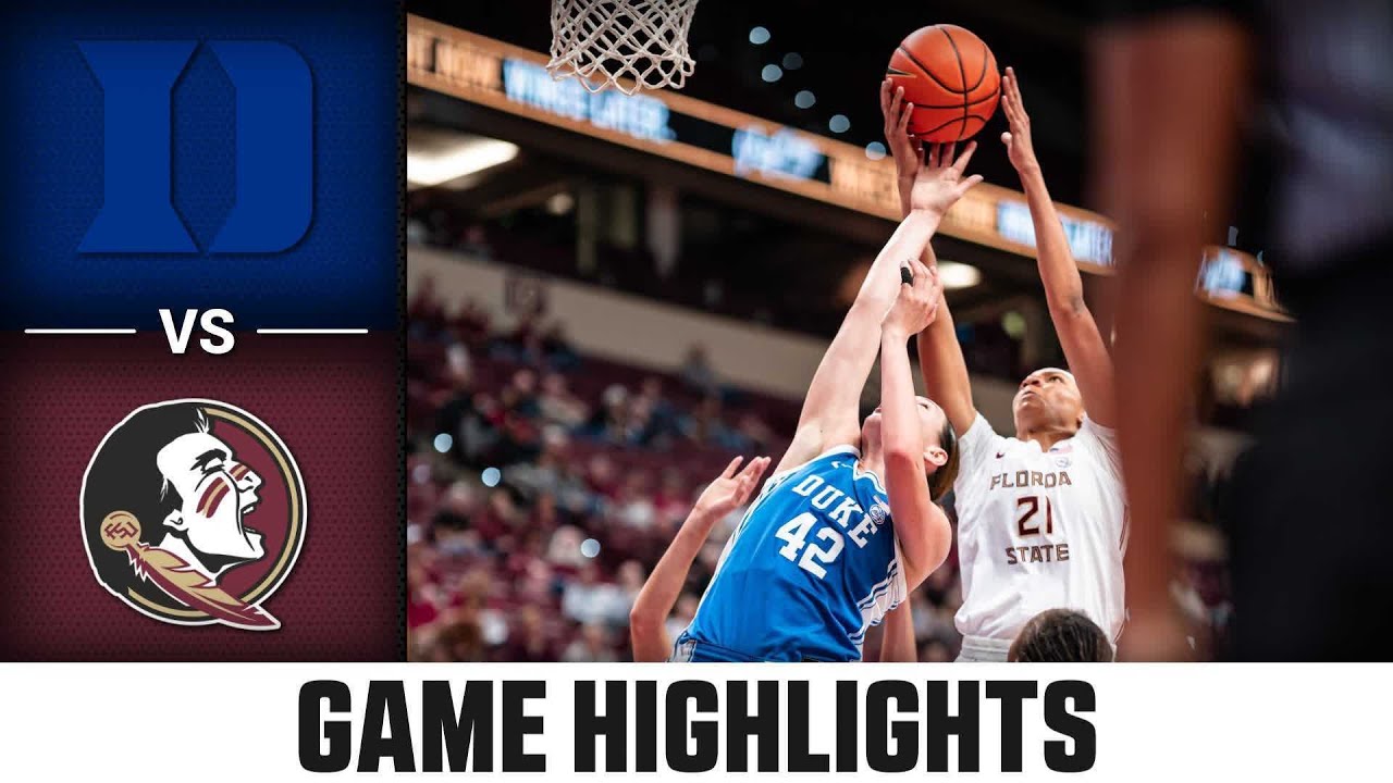 Duke vs. Florida State Women's Basketball Highlights (2022-23) - YouTube