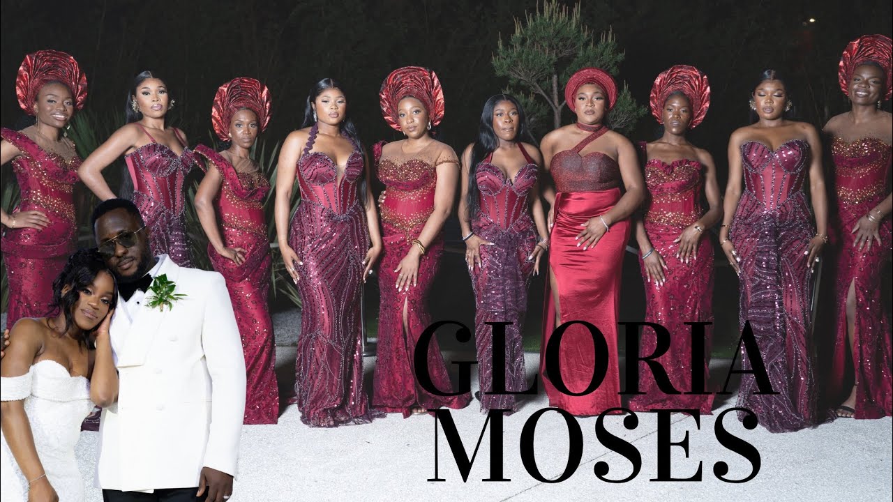 GLORIA & MOSES WEDDING-FLASHMOB🇳🇬🇨🇩 - YouTube