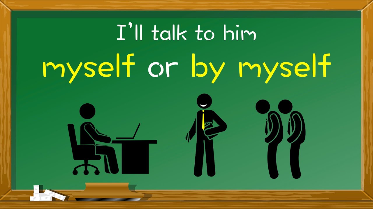 「myself」vs. 「by myself」【完整版】(含練習) - YouTube