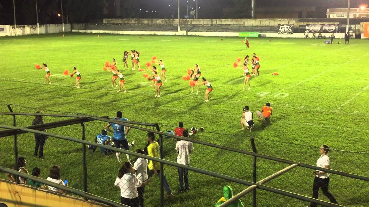 1ª Apresentação Cheerleaders Turuna em Jogo do Cuiabá Arsenal - YouTube