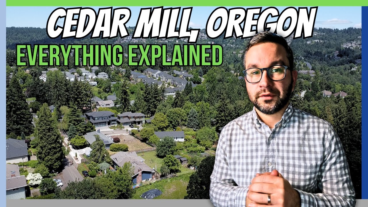 Portland WESTSIDE Suburb Among TOP Places to Live [Cedar Mill] - YouTube