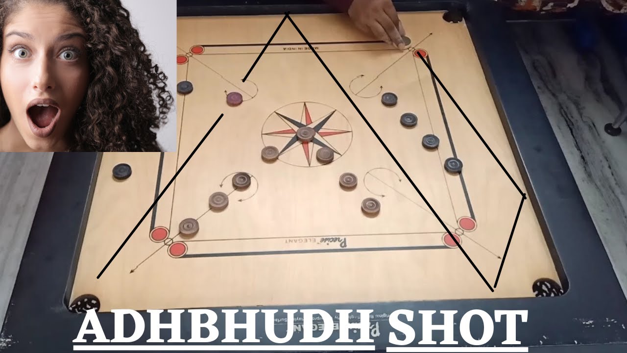 |CARROM KING TRICK SHOT!! | CARROM TRICKS | CARROM REBOUND | - YouTube