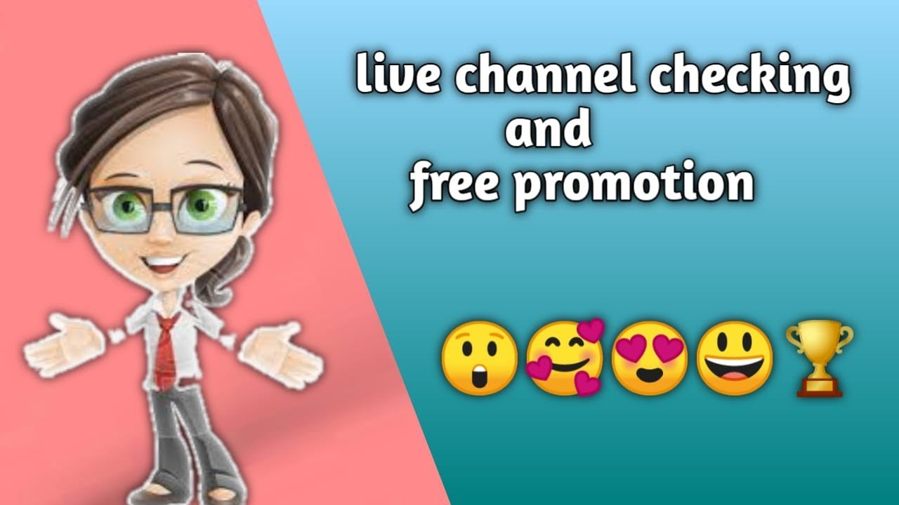 Live channel check☑free channel promotion(gain 10+subscriber - YouTube