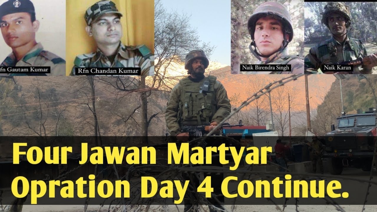 Surankot: Four Jawan Martyar Ops Day 4 Continue. - YouTube