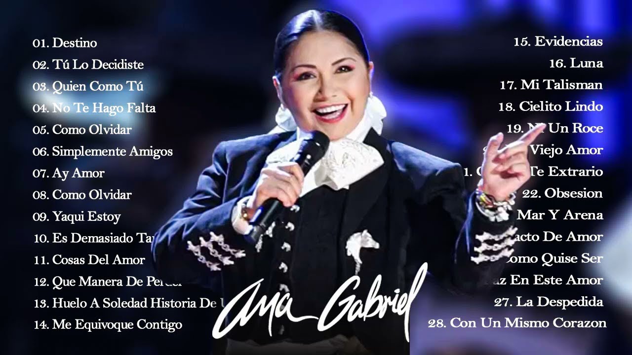 ANA GABRIEL SUS MAS HERMOSA CANCIONES 30 GRANDES EXITOS - ANA GABRIEL ...