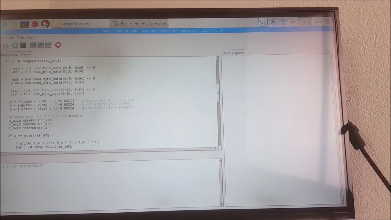 Kionix KX126-1063 Tri-axis Digital Accelerometer with Python - I2C ...