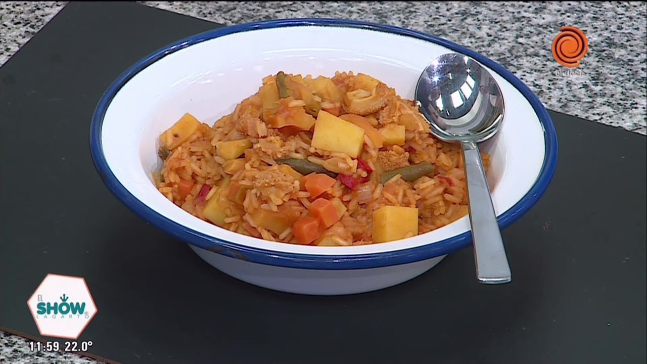 Guiso de mondongo y arroz receta de Dante Enriquez - YouTube