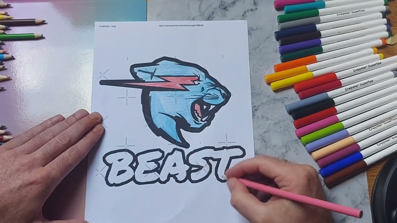 MR BEAST LOGO DESIGN #mrbeast #howtodraw #custom - YouTube