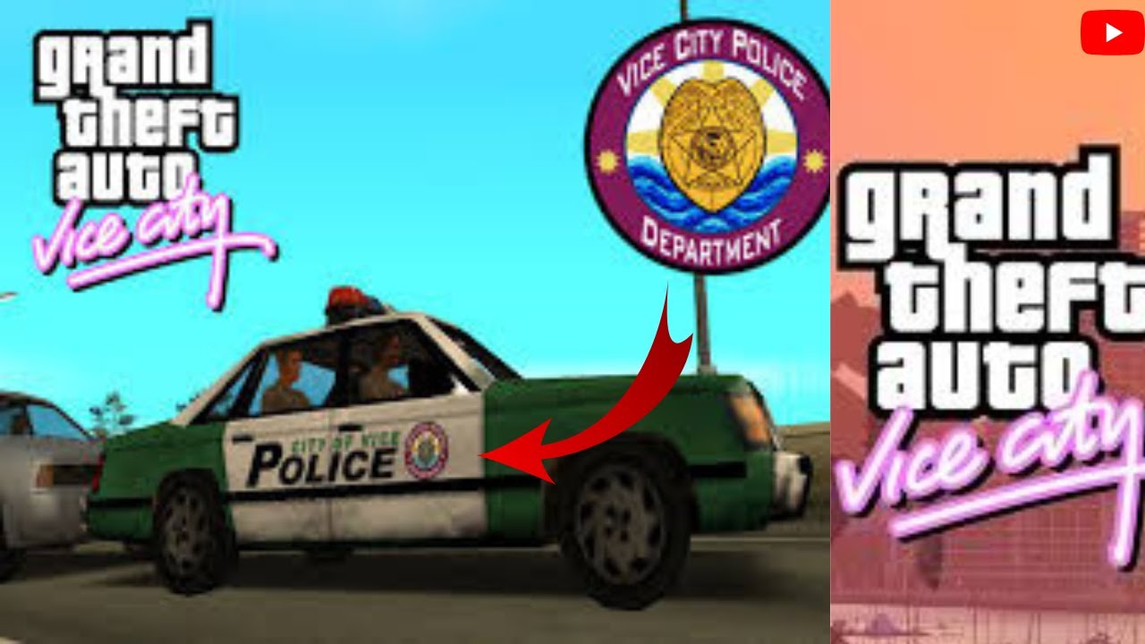 Vice City Police Department | Gta Vice City | Gaming Berlin jrw - YouTube