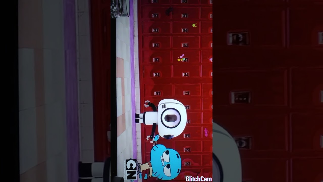 Gumball got hit by a robot. - YouTube