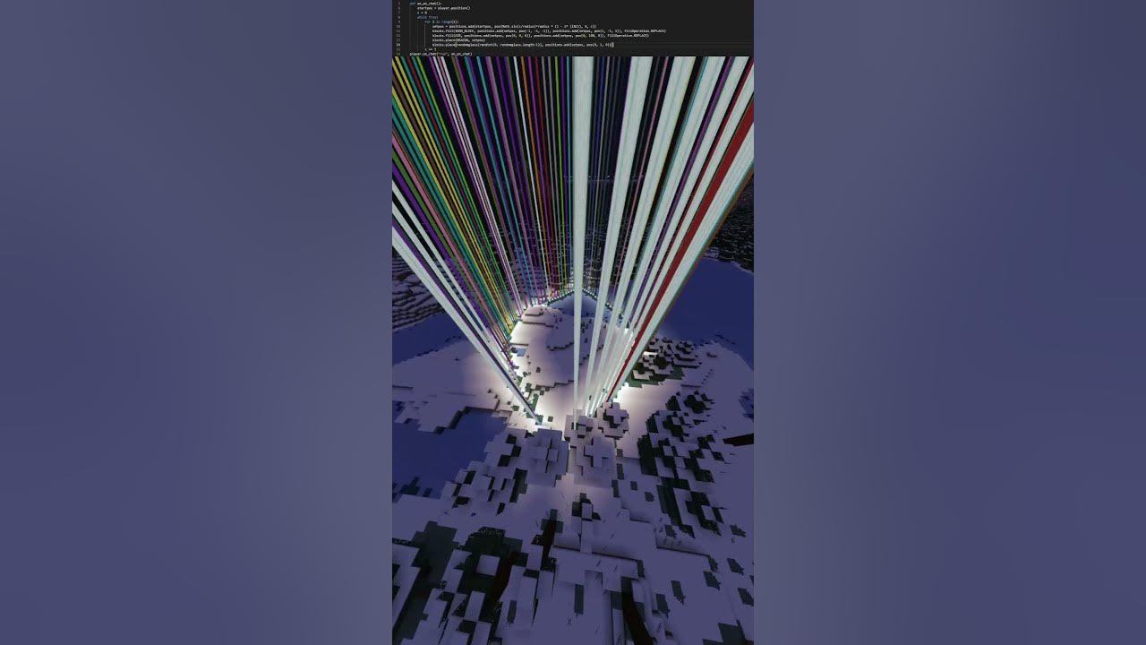 infinite-double-sine-wave-in-minecraft-shorts-youtube