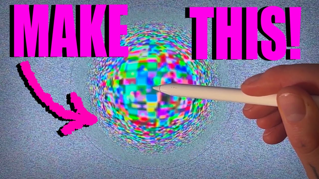 HOW To Do The TikTok Colour Picking Trick in PROCREATE #procreate - YouTube